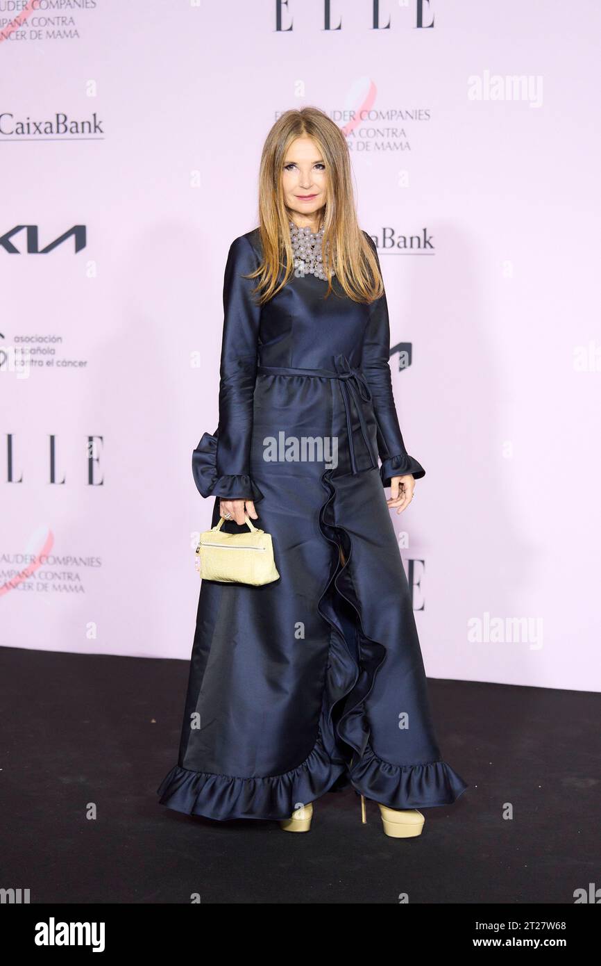 Madrid. Spain. 20231017, Francesca Traldi attends Elle Magazine 'Cancer ...