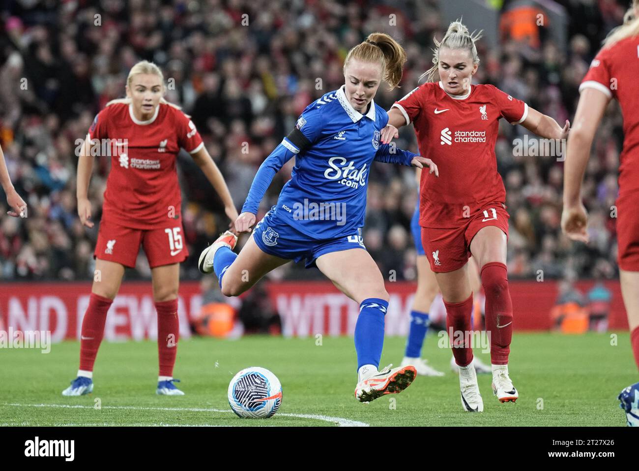Liverpool FC v Everton FC - Barclays Women's Super League LIVERPOOL ...