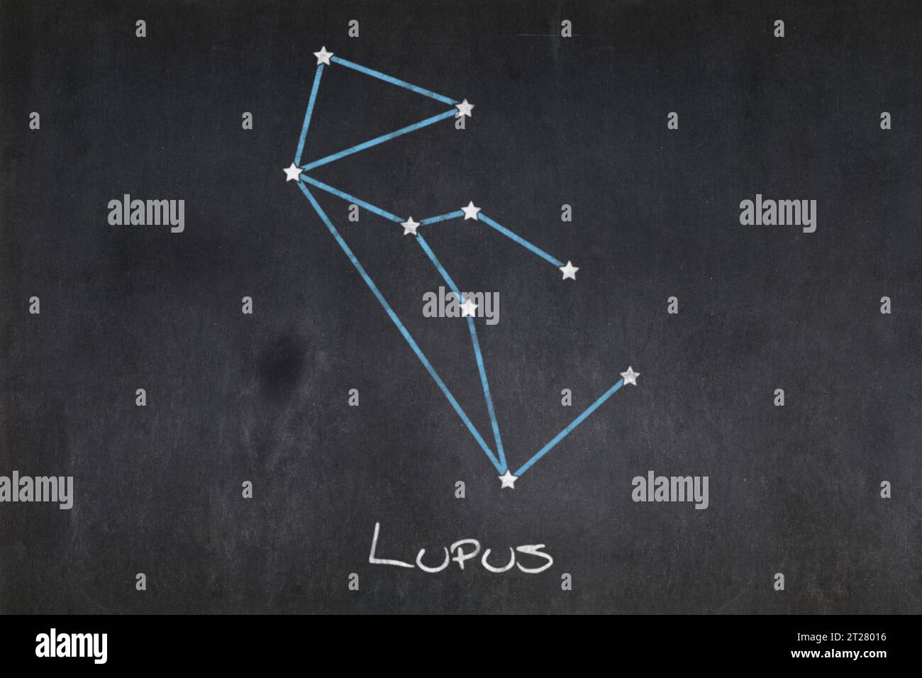 Lupus Constellation Symbol