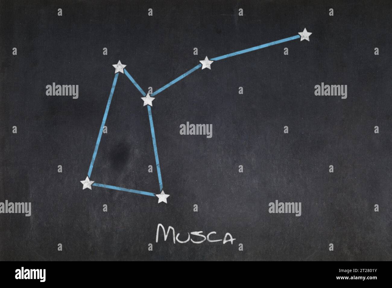Musca constellation in outer space hi-res stock photography and images ...