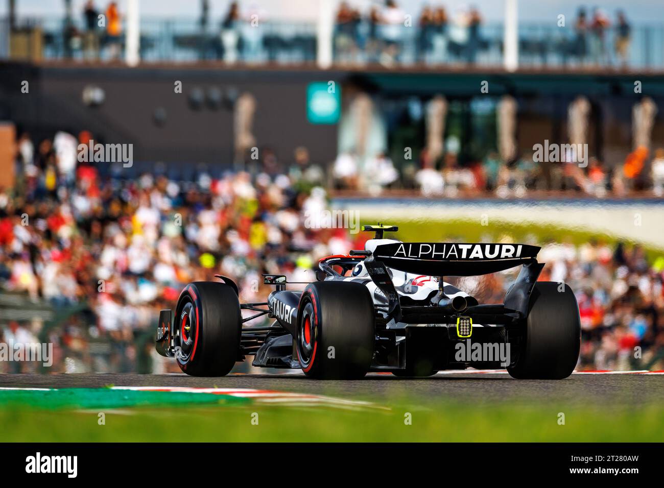 Suzuka Grand Prix Circuit, 9 October 2023: Yuki Tsunoda (JPN) of team ...