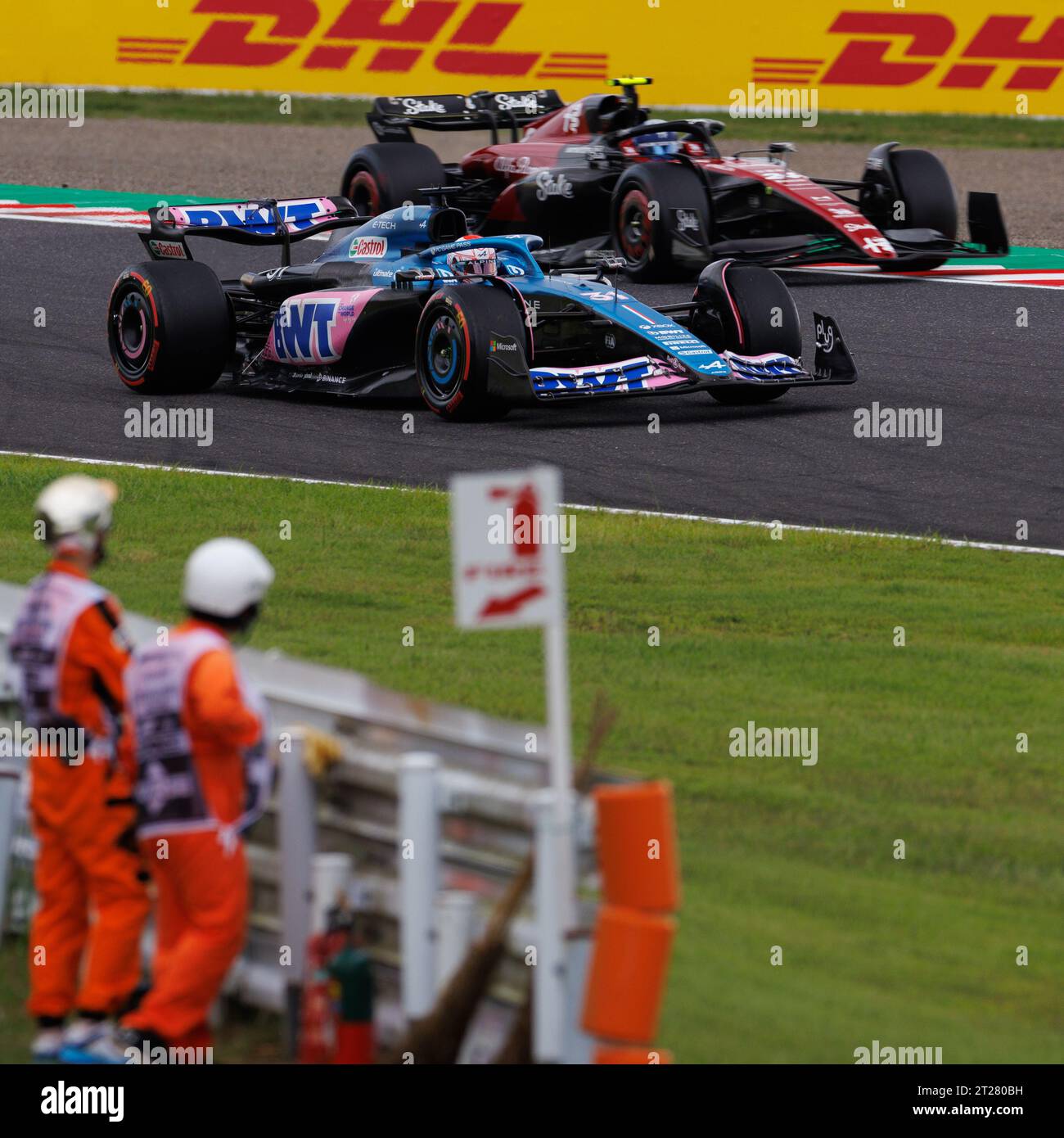 Suzuka Grand Prix Circuit, 18 October 2023: Sebastian Vettel (GER) and ...