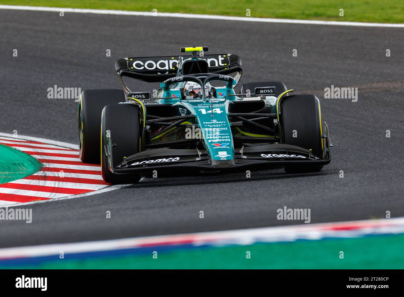 Suzuka Grand Prix Circuit, 18 October 2023: Fernando Alonso (ESP) of ...