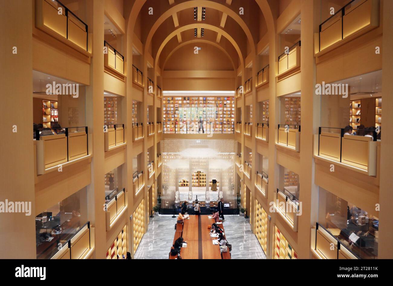 SHANGHAI, CHINA - OCTOBER 17, 2023 - Readers read books at ZIKAWEI ...