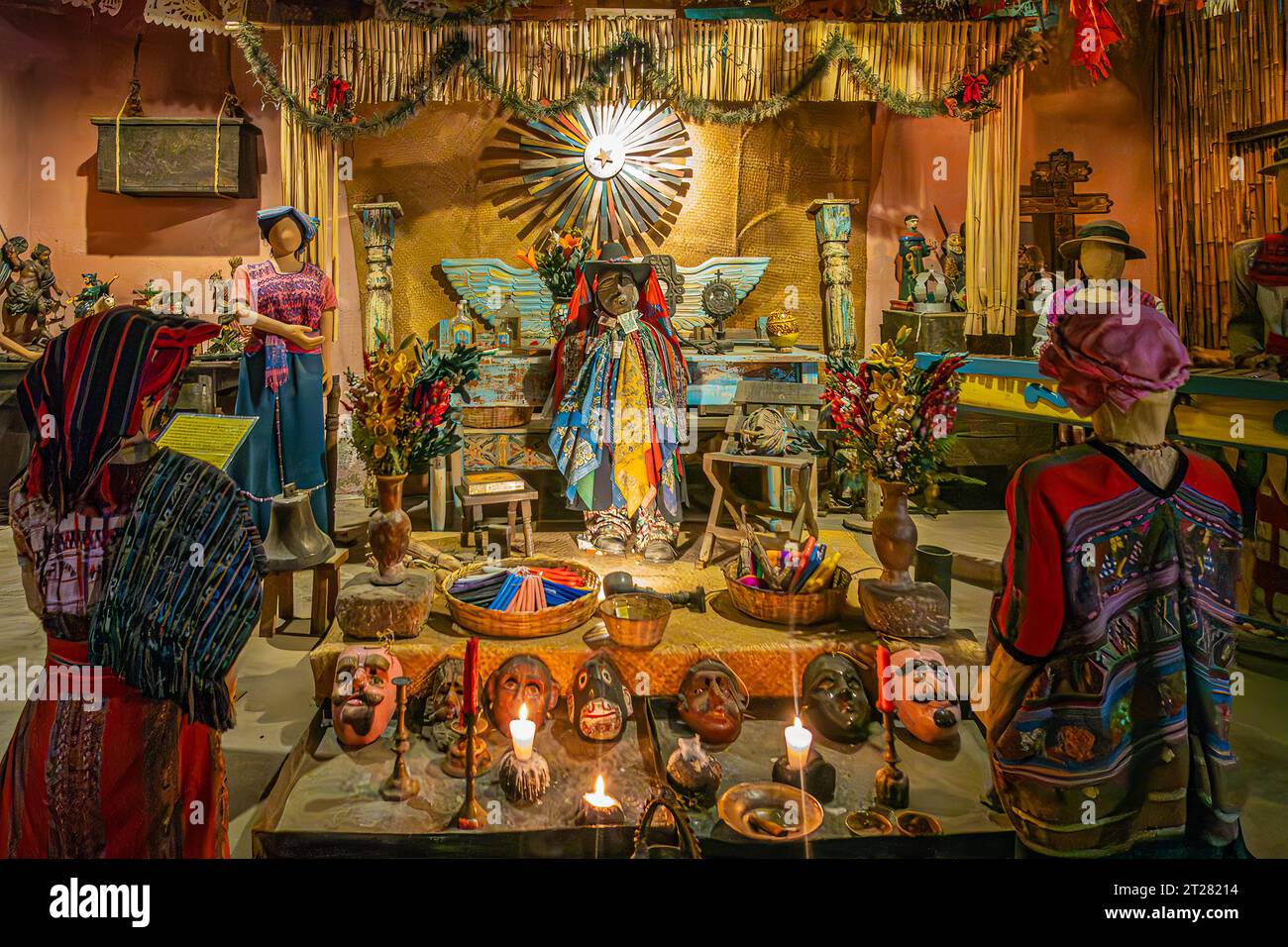 Guatemala, La Antigua - July 20, 2023: Finca La Azotea museums. Wide ...