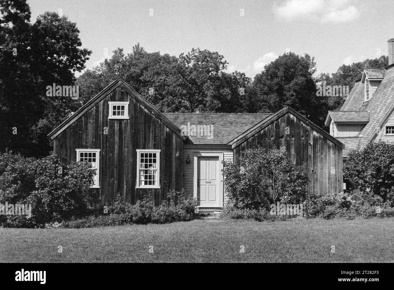 The historic Old Manse the home of Ralph Waldo Emerson and Nathaniel ...