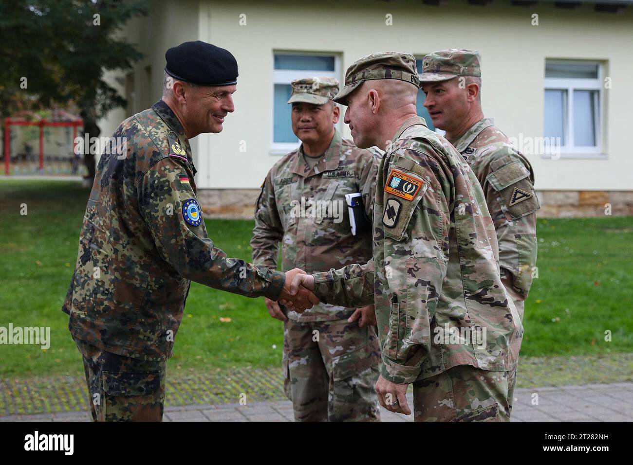 Oct 12, 2023 - Grafenwoehr, Germany - Lt. Gen. Antonio Aguto Jr ...