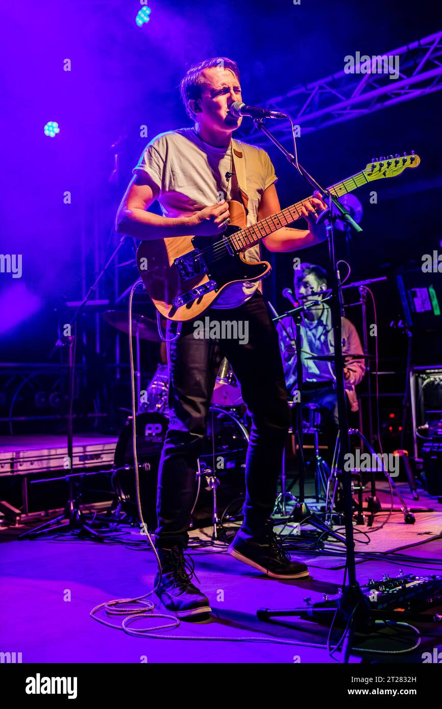 Milan, Italy. 17th Oct, 2023. The American indie rock band FOX ROYALE ...