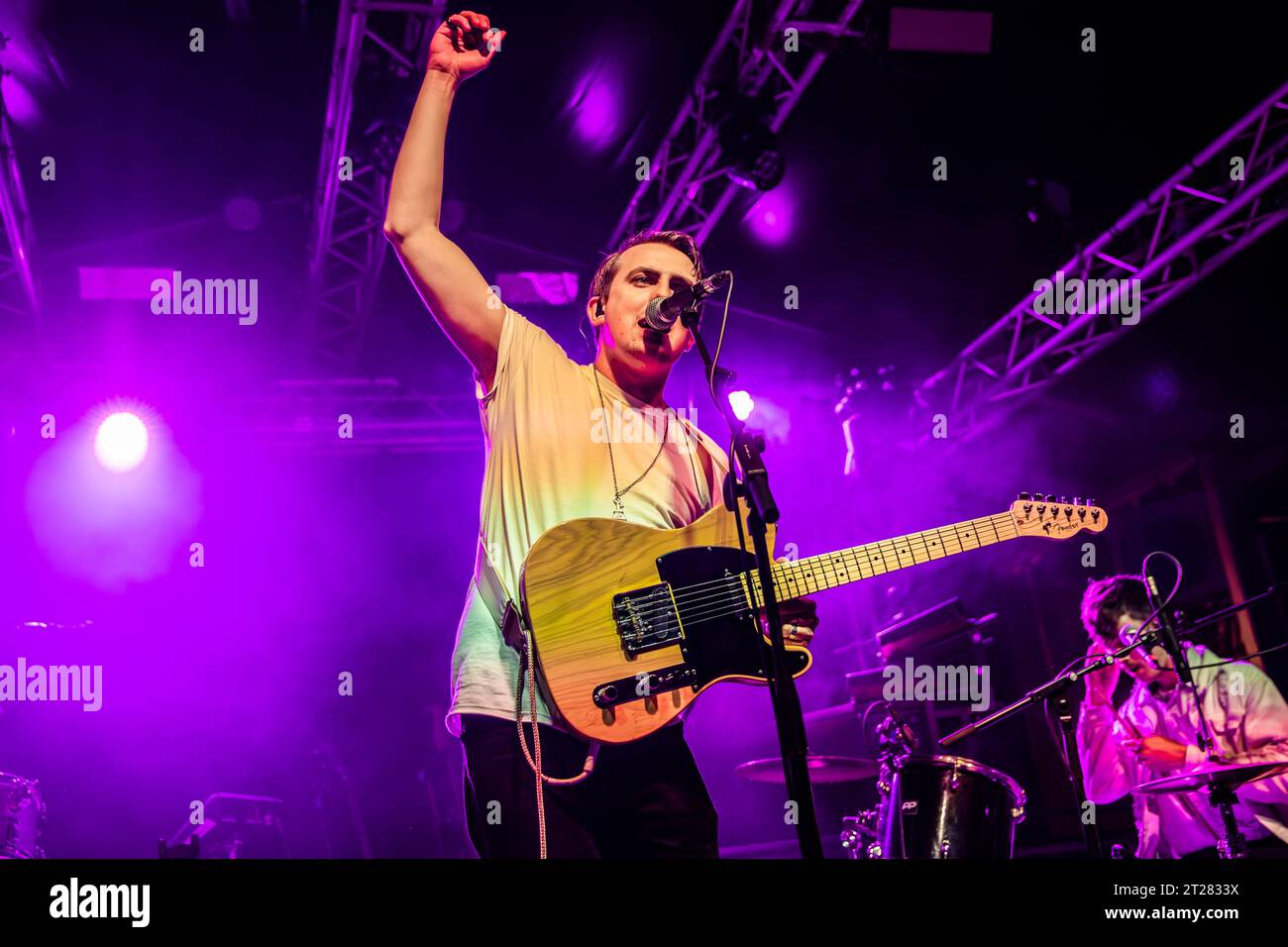 Milan, Italy. 17th Oct, 2023. The American indie rock band FOX ROYALE ...