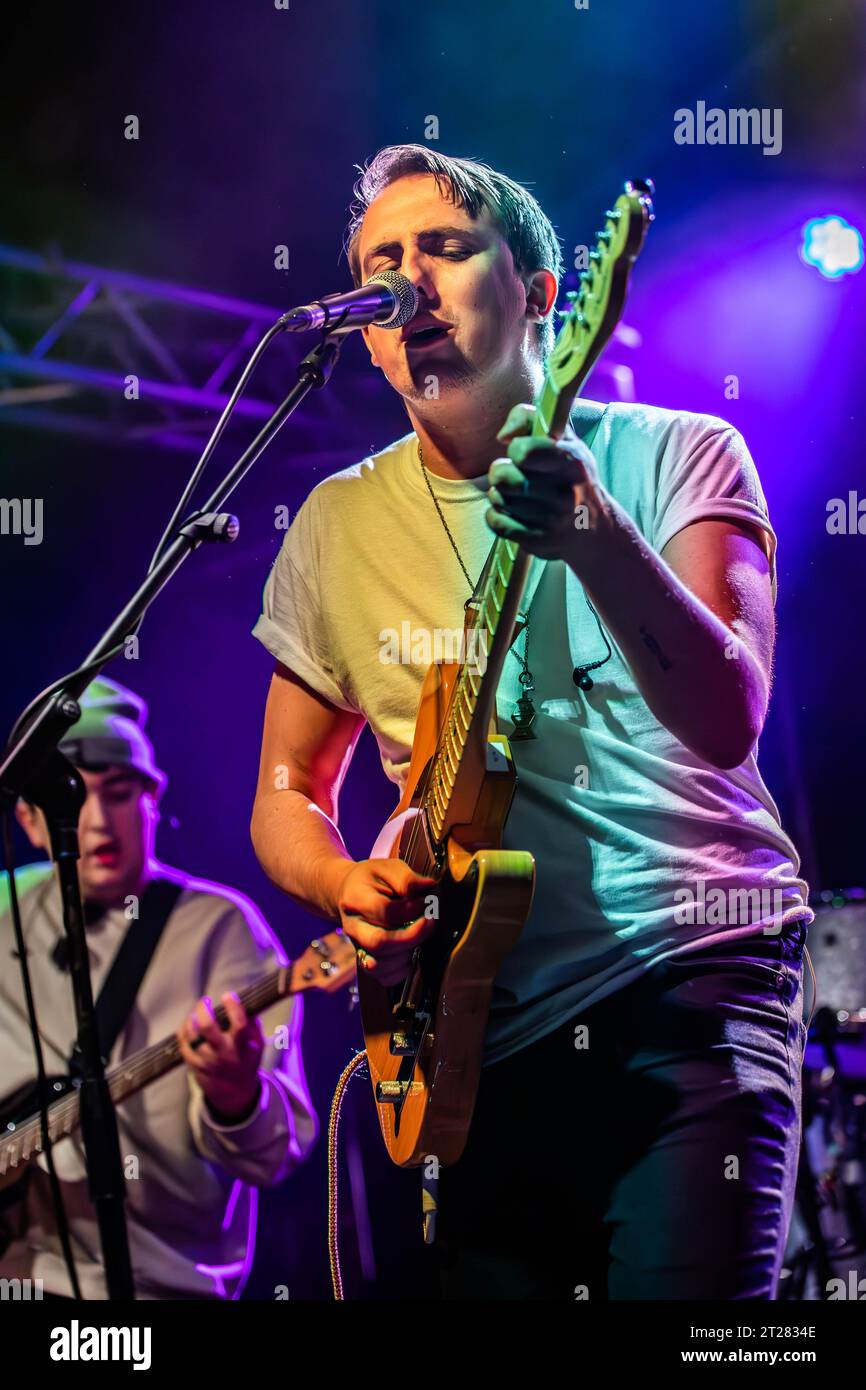 Milan, Italy. 17th Oct, 2023. The American indie rock band FOX ROYALE ...