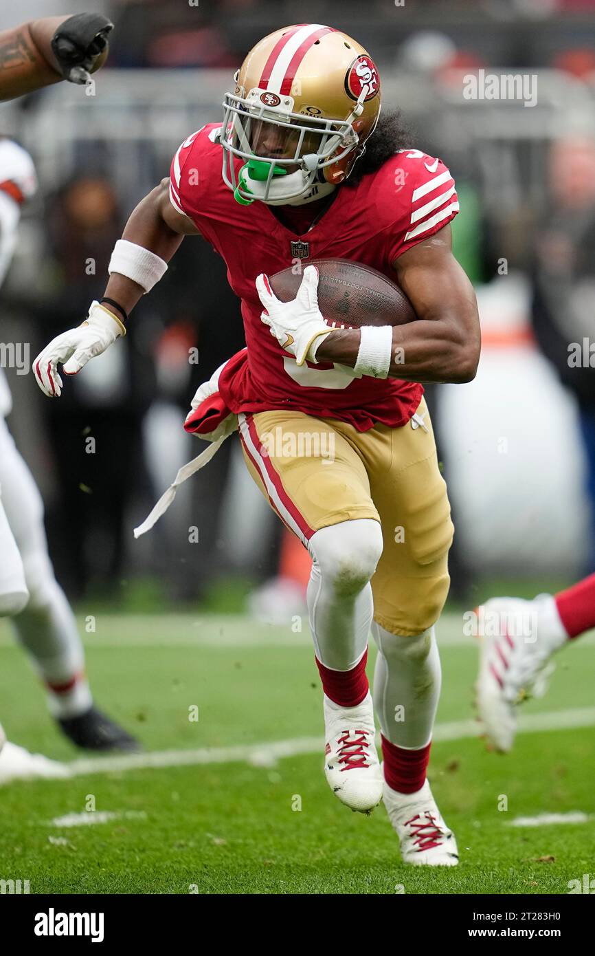 San Francisco 49ers wide receiver Ray-Ray McCloud III (3) carries ...