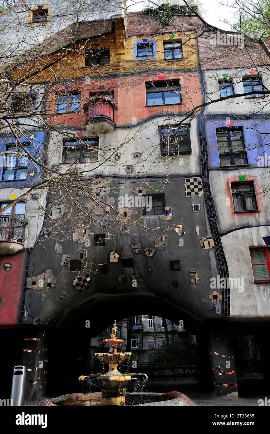 Vienna, Austria, The Kunst Haus Wien ("Art House" - architect ...