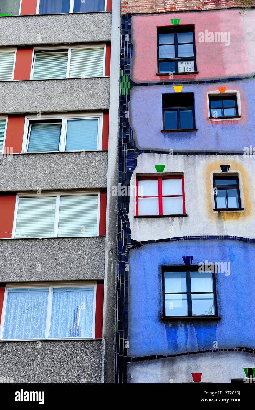 Vienna, Austria, The Kunst Haus Wien ("Art House" - architect ...