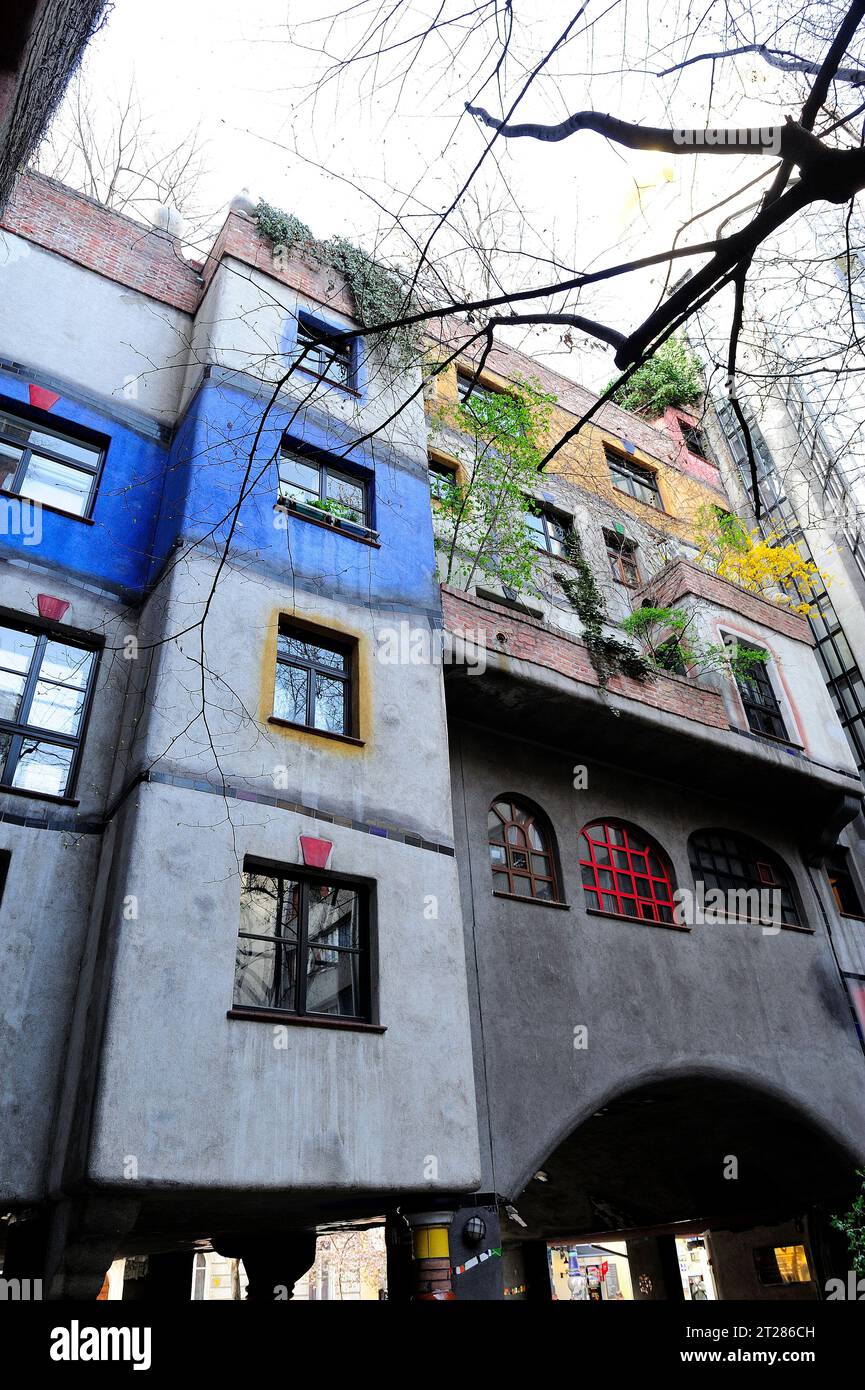 Vienna, Austria, The Kunst Haus Wien ("Art House" - architect ...