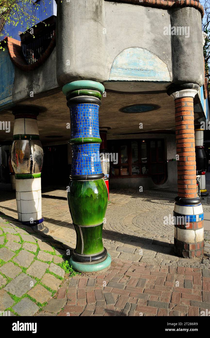 Vienna, Austria, The Kunst Haus Wien ("Art House" - architect ...