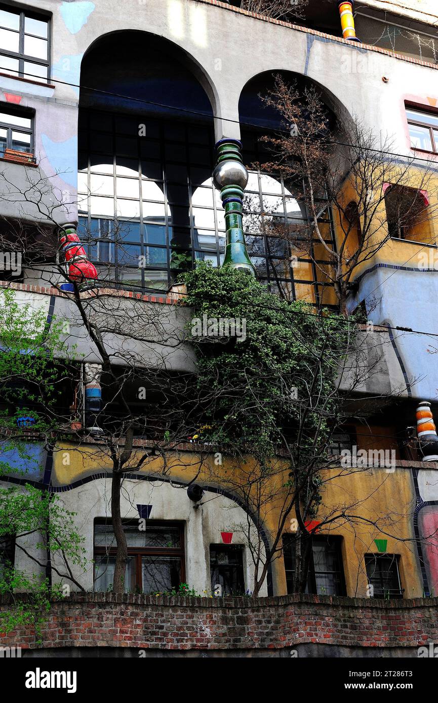 Vienna, Austria, The Kunst Haus Wien ("Art House" - architect ...