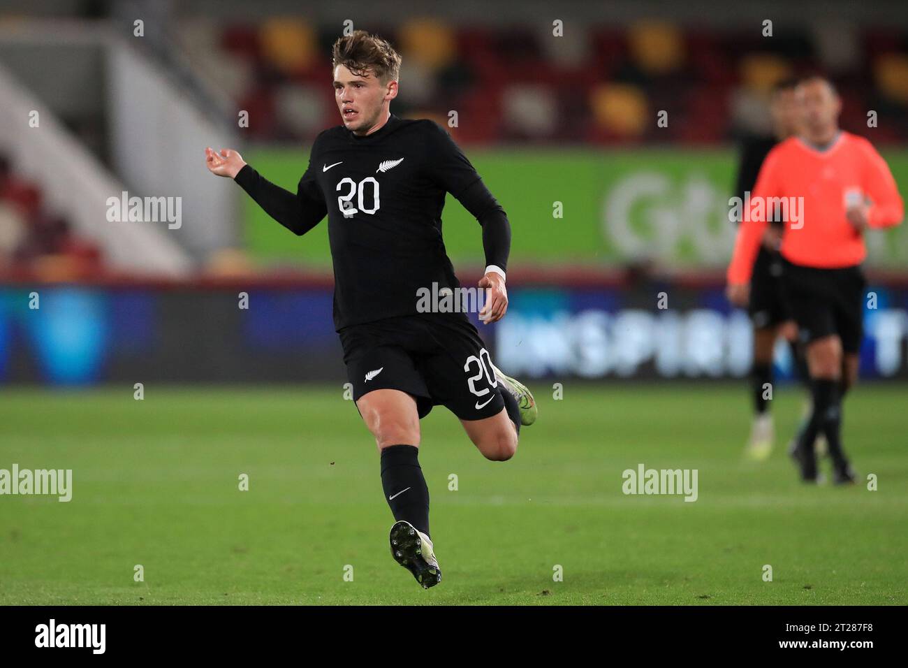 London, UK. 17th Oct, 2023. Callum McCowatt of New Zealand Men's ...