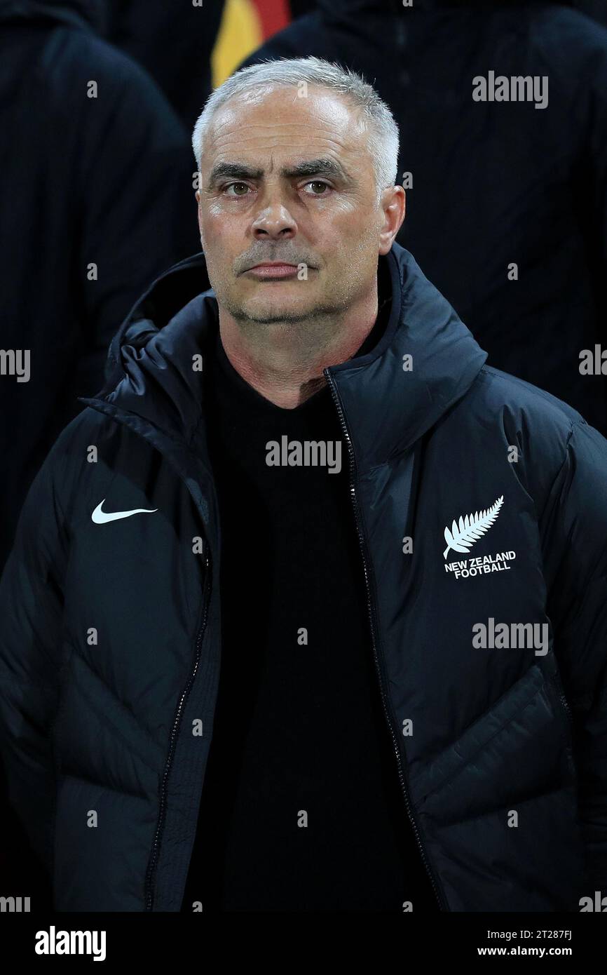 London, UK. 17th Oct, 2023. New Zealand Men's National Team head coach ...