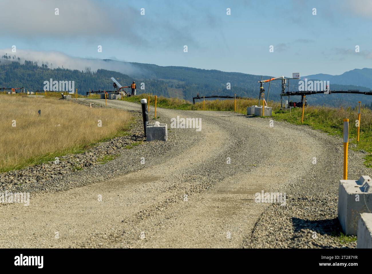 At the King County Cedar Hills Regional Landfill facility, Methane gas ...