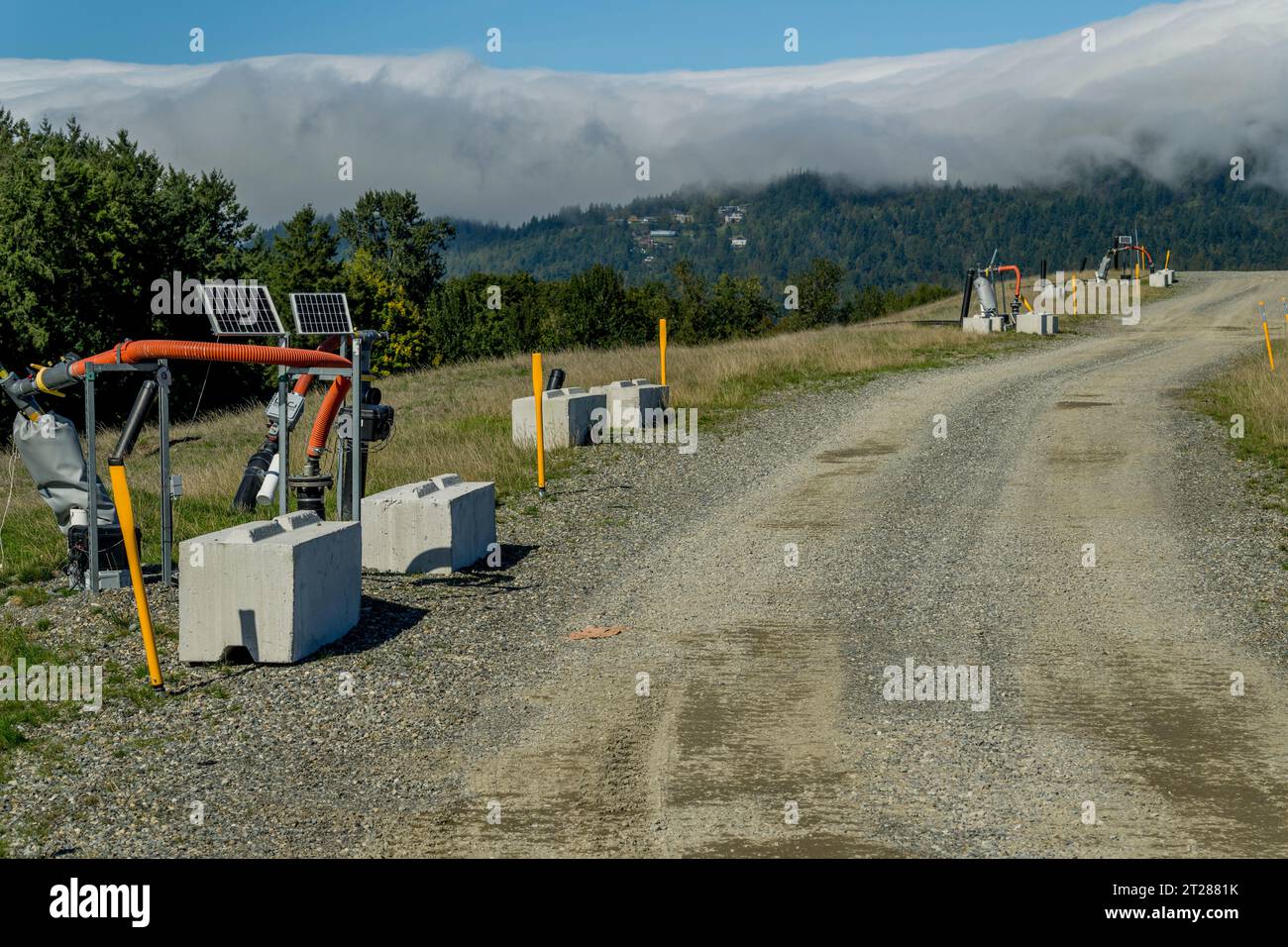 At the King County Cedar Hills Regional Landfill facility, Methane gas ...
