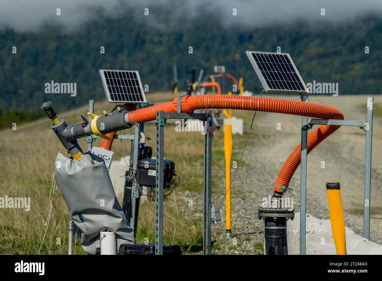 At the King County Cedar Hills Regional Landfill facility, Methane gas ...