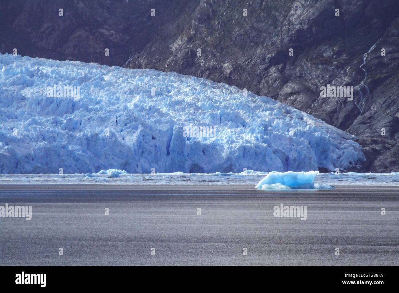 San Rafael Glacier terminus, Chile Stock Photo - Alamy