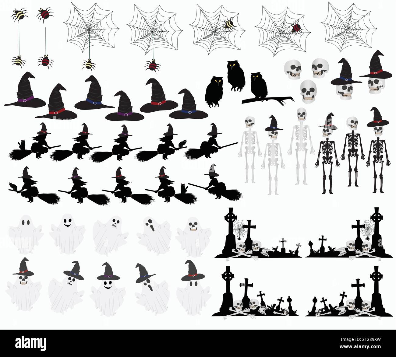 Halloween vectors item for halloween decoration for spooky ghost ...