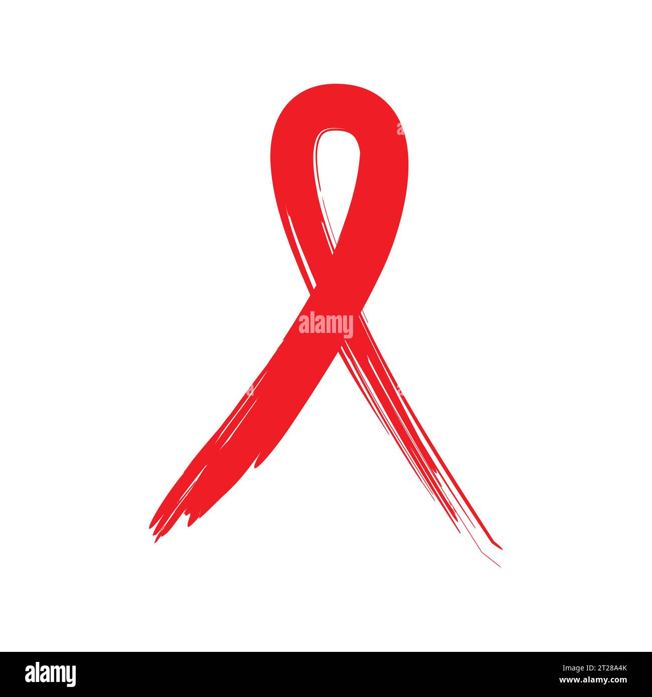 world aids day symbol red ribbon vector Stock Vector Image & Art - Alamy