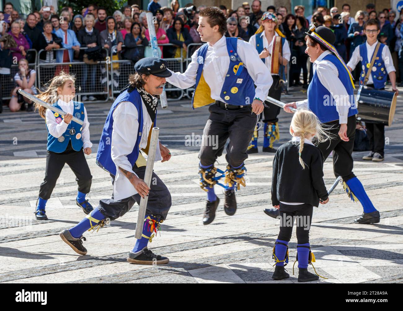 Morris dancing at the Pearly Kings and Queens Harvest Festival at ...
