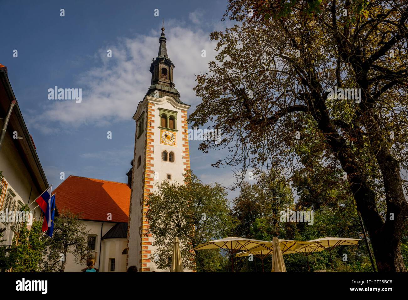 The Pilgrimage Church of the Assumption of Mary on Bled Island in the ...