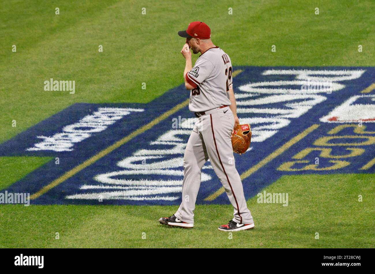 Philadelphia, United States. 17th Oct, 2023. Arizona Diamondbacks ...