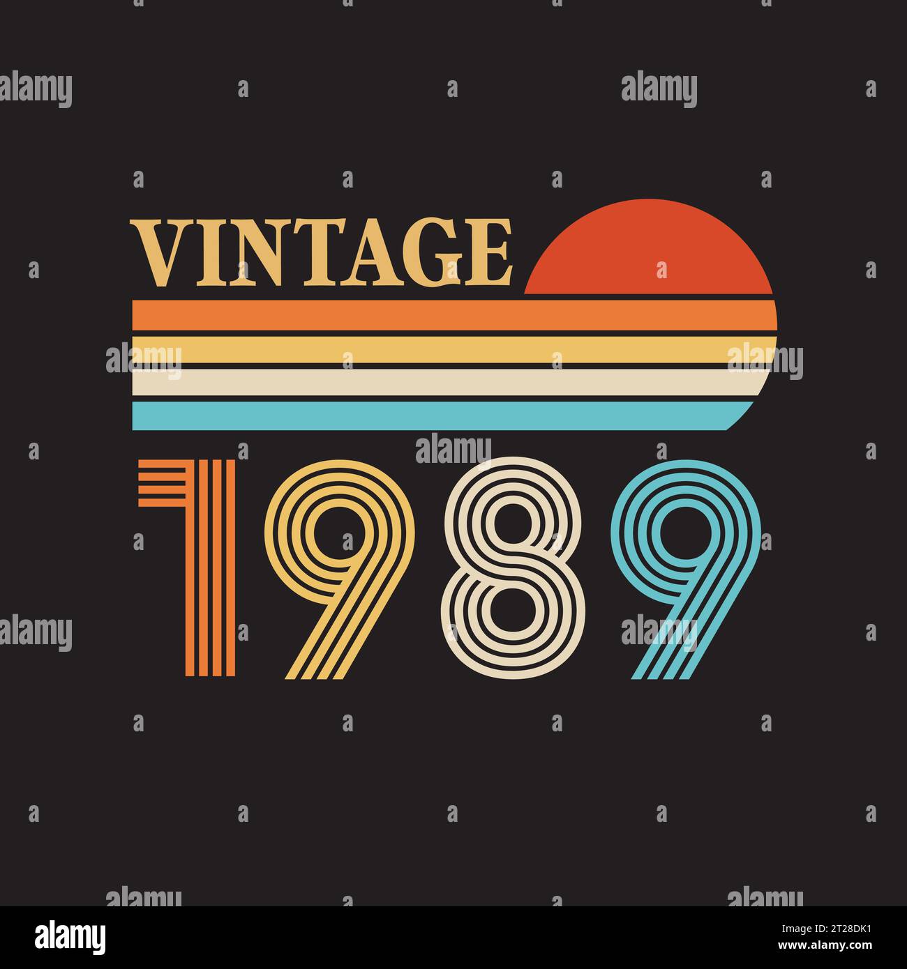 1989 illustration Stock Vector Images - Alamy