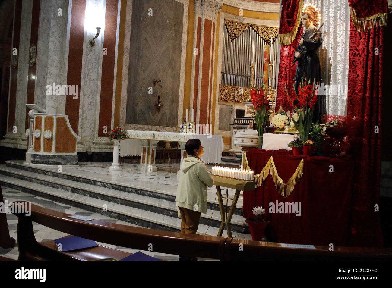 Pagani, Salerno, Italy. 17th Oct, 2023. Gerardo Maiella (Muro Lucano, 6 ...