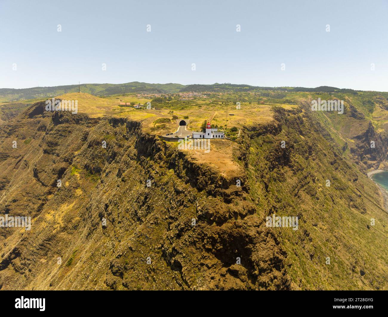 Farol da Ponta do Pargo Ilha da Madeira. Lighthouse of Ponta do Pargo ...
