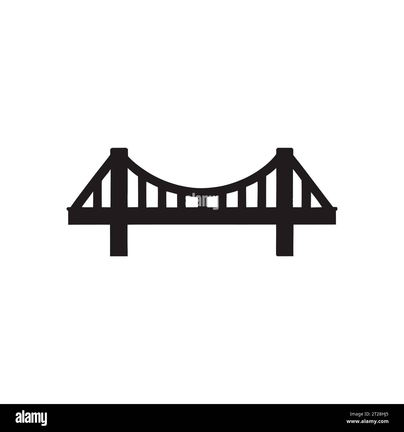 Ship and road bridge Stock Vector Images - Alamy