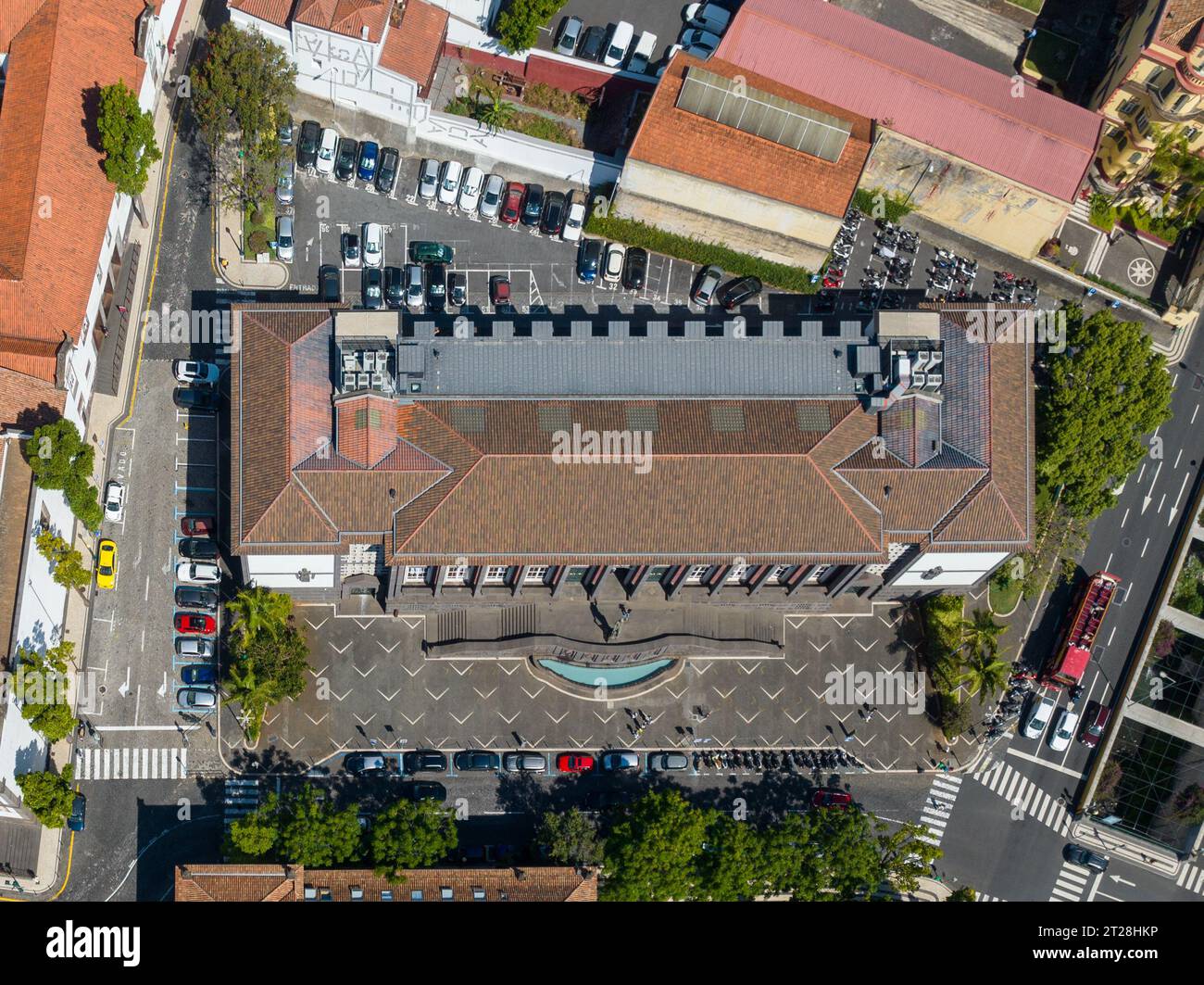 Funchal Justice Palace or Funchal Court of Justice, public building ...