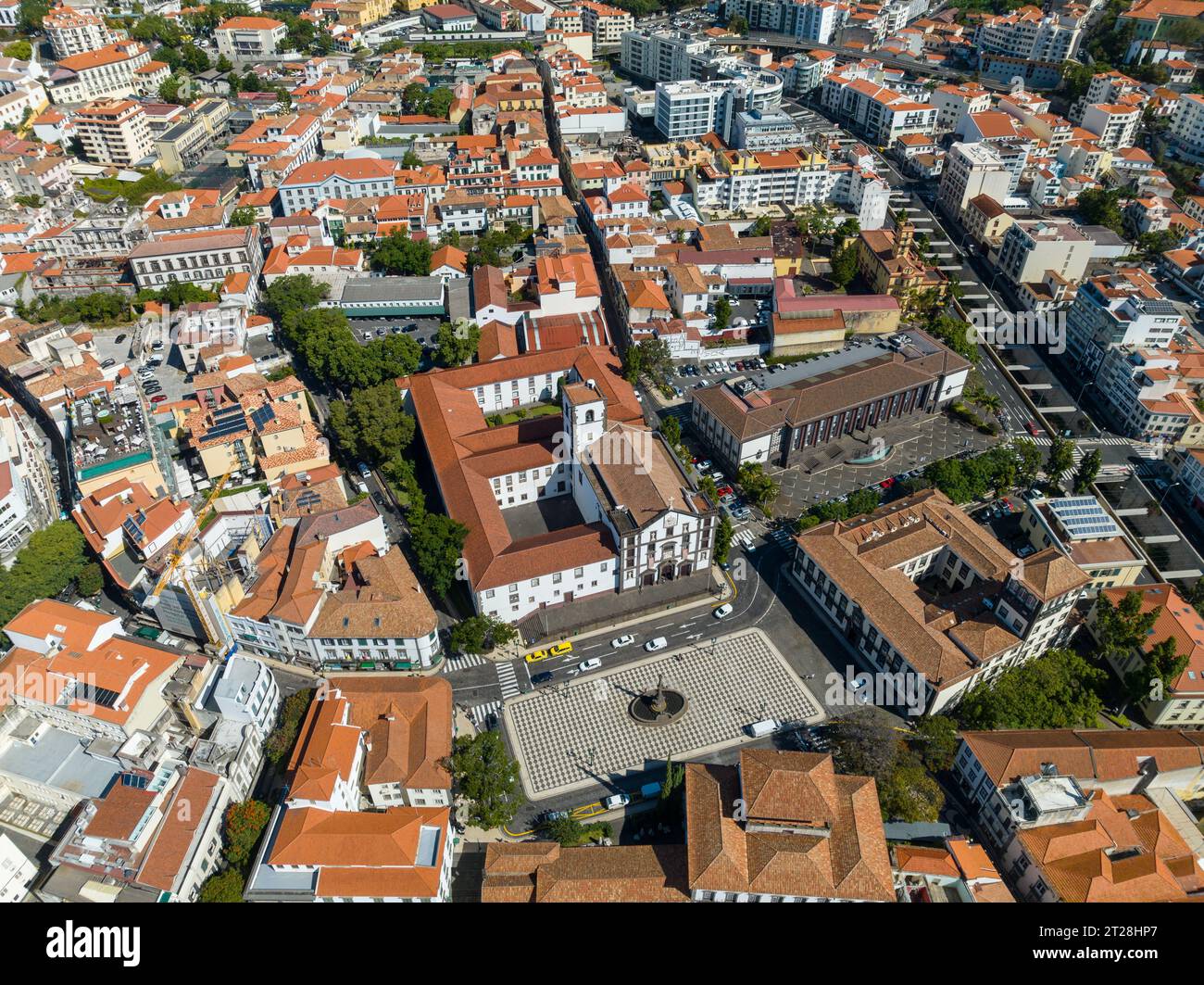 Church of Saint John the Evangelist in the city center of Funchal ...