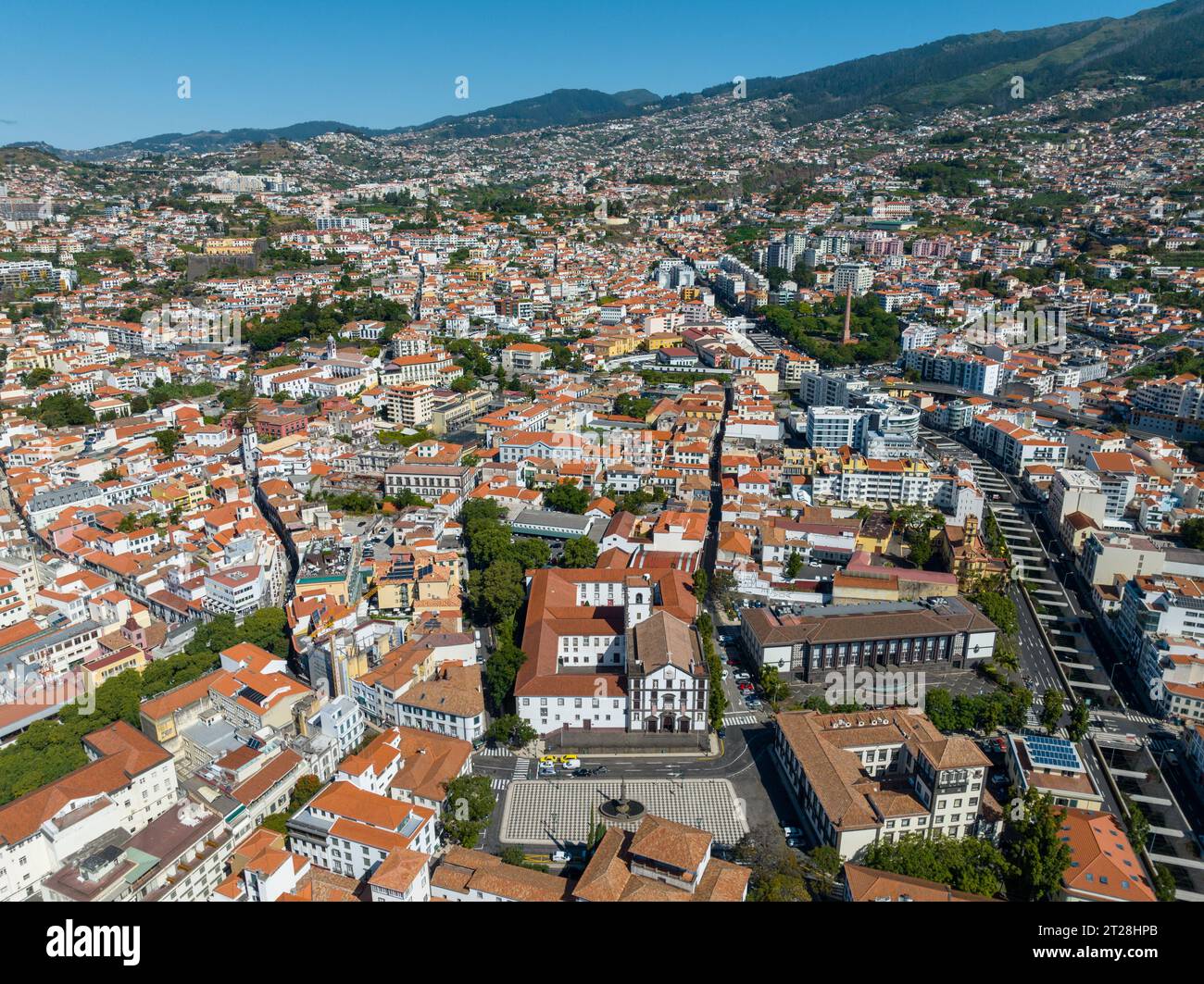 Church of Saint John the Evangelist in the city center of Funchal ...