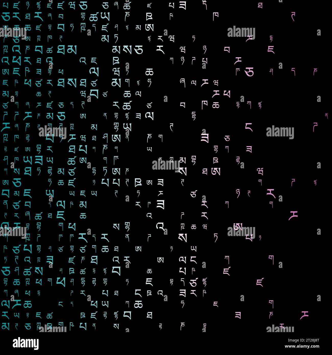 Tibetan buddhism symbols Stock Vector Images - Alamy