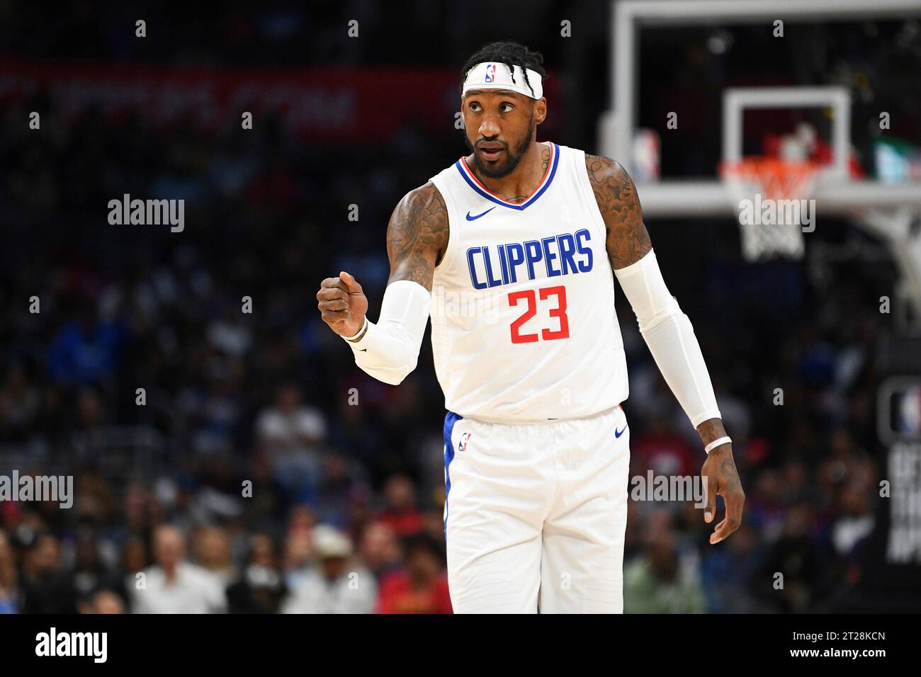 LOS ANGELES, CA - OCTOBER 17: Los Angeles Clippers Forward Robert ...