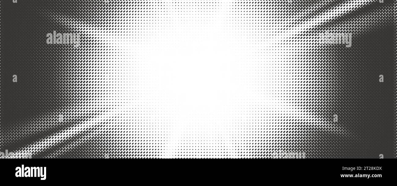 Sun rays halftone background. White and grey radial abstract comic ...