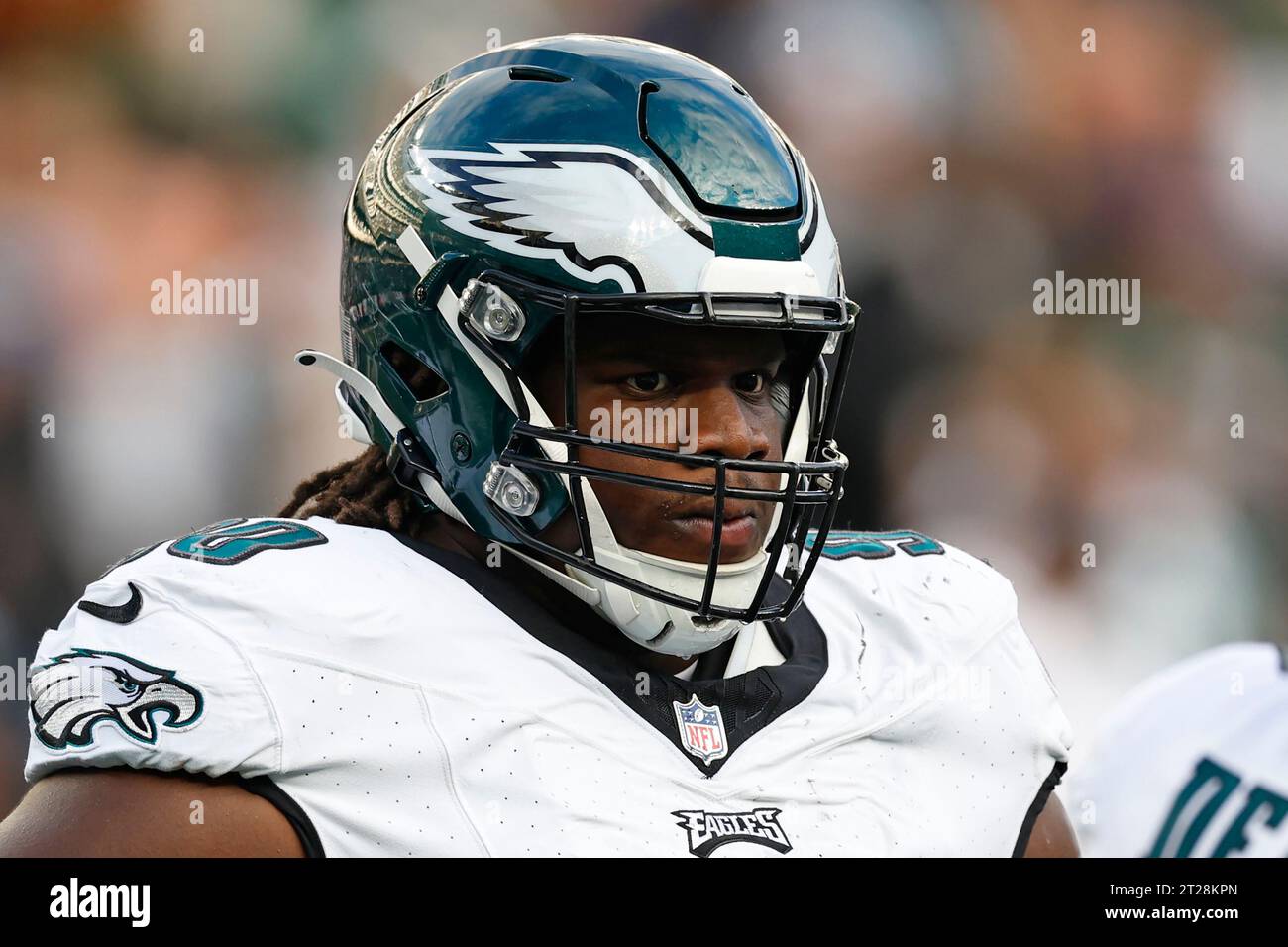 Philadelphia Eagles defensive tackle Jordan Davis (90) in action ... Philadelphia Eagles defensive tackle Jordan Davis (90) in action ...