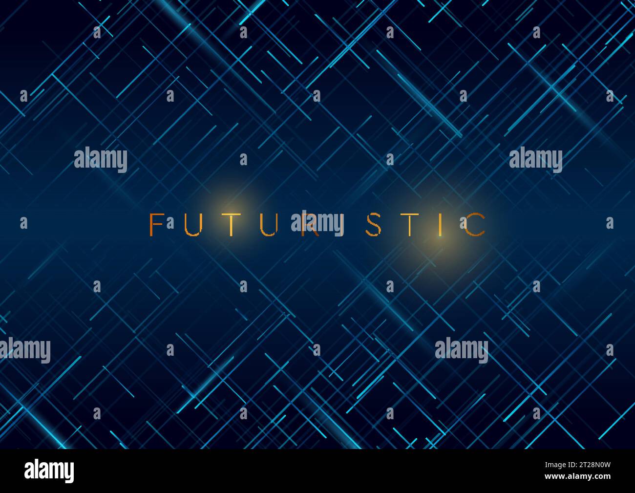 Futuristic technology modern graphic design with blue shiny lines ...