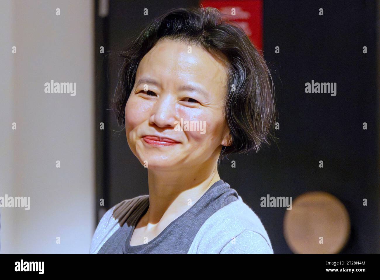 FILE - Australian journalist Cheng Lei smiles after she arrives at ...