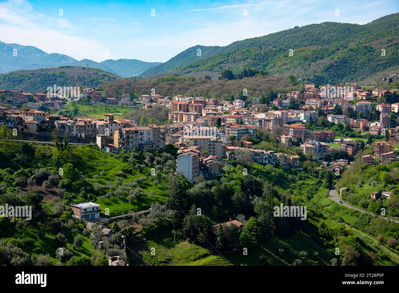 Town of Segni - Italy Stock Photo - Alamy
