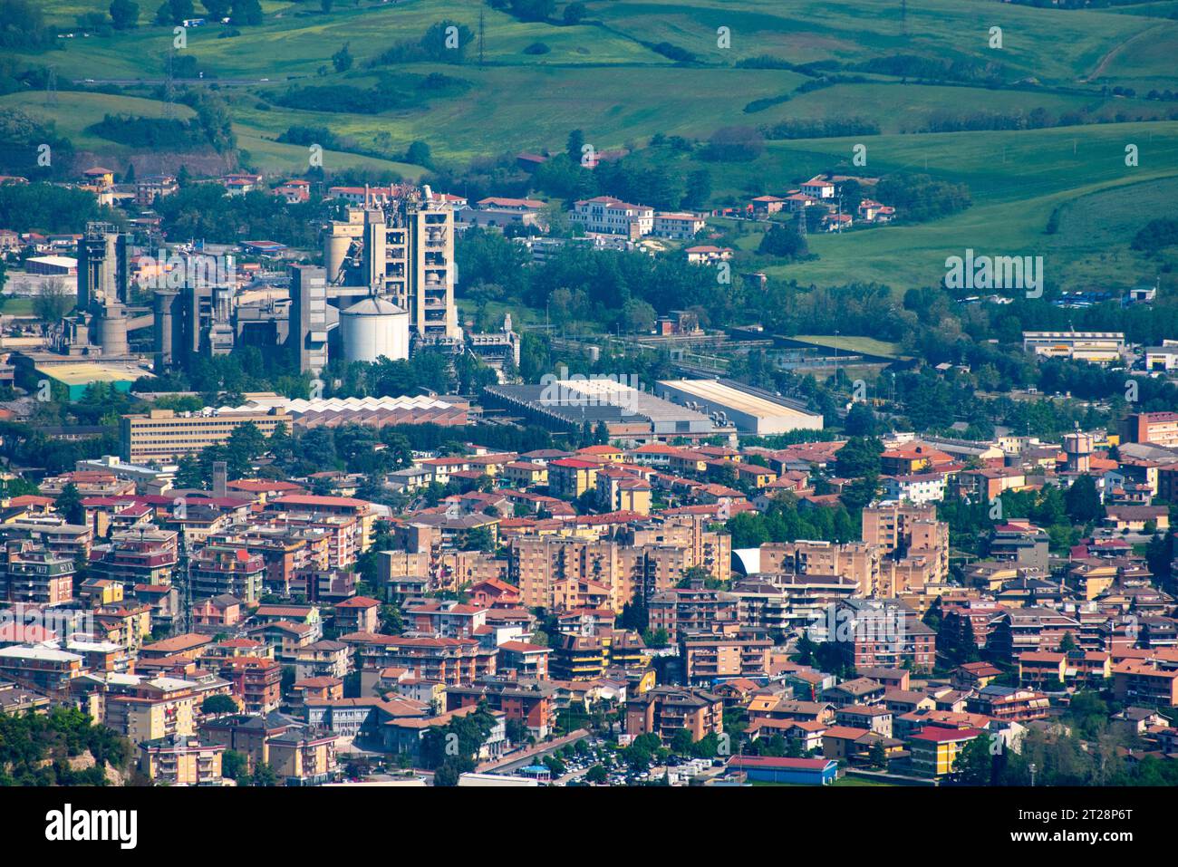 Town of Segni - Italy Stock Photo - Alamy