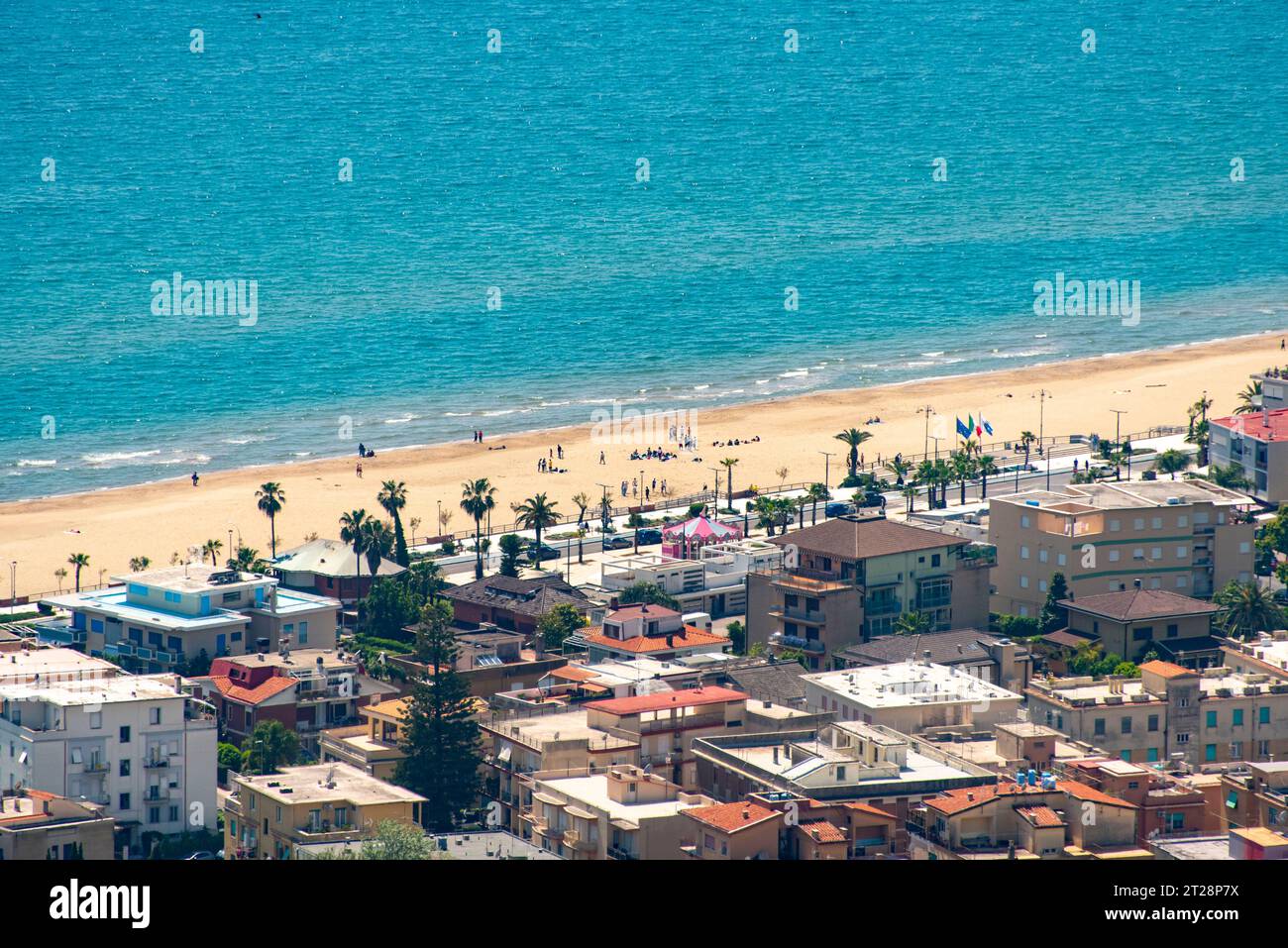 Amerigo Beach - Terracina - Italy Stock Photo - Alamy