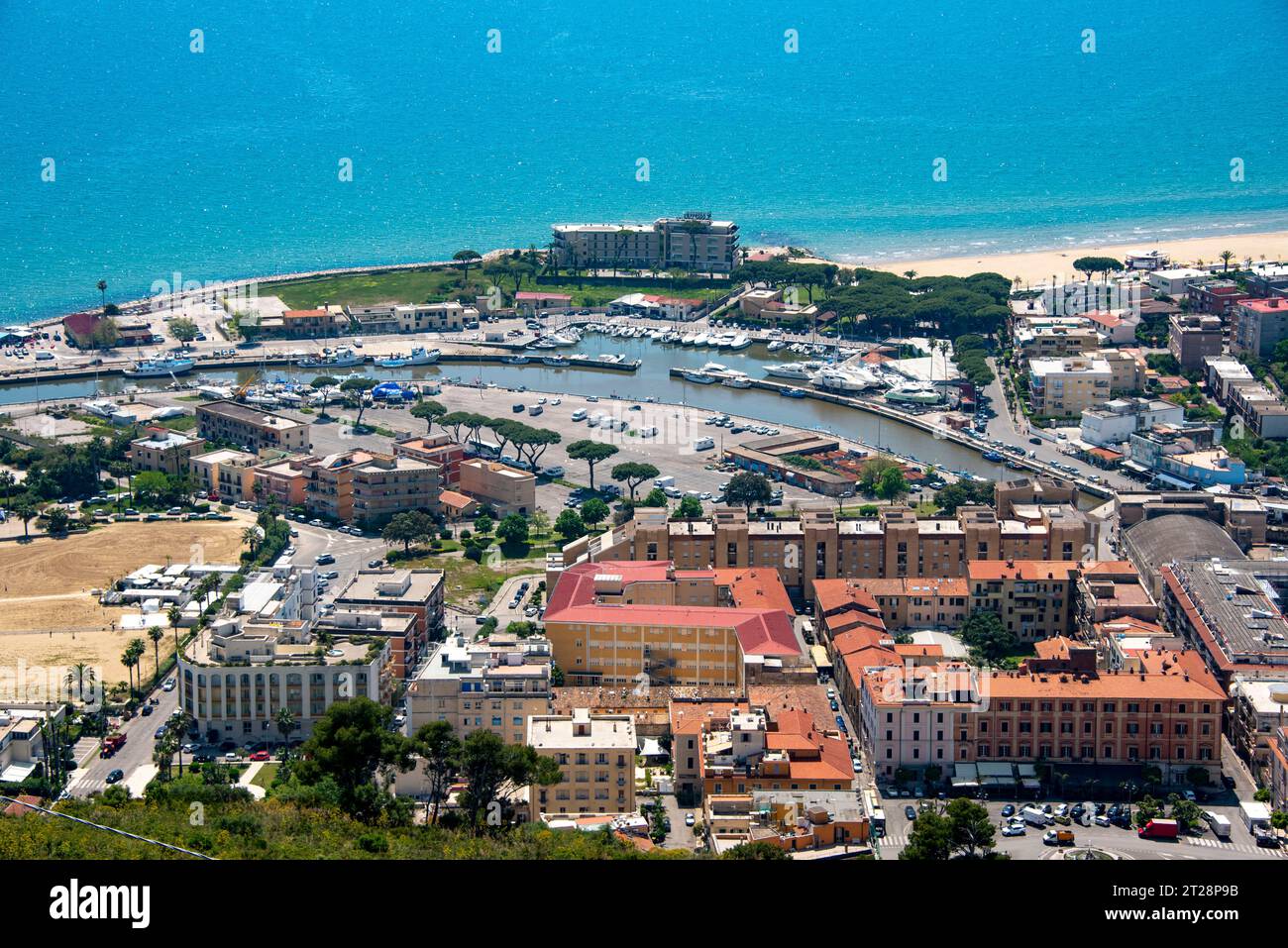 Terracina aerial hi-res stock photography and images - Alamy