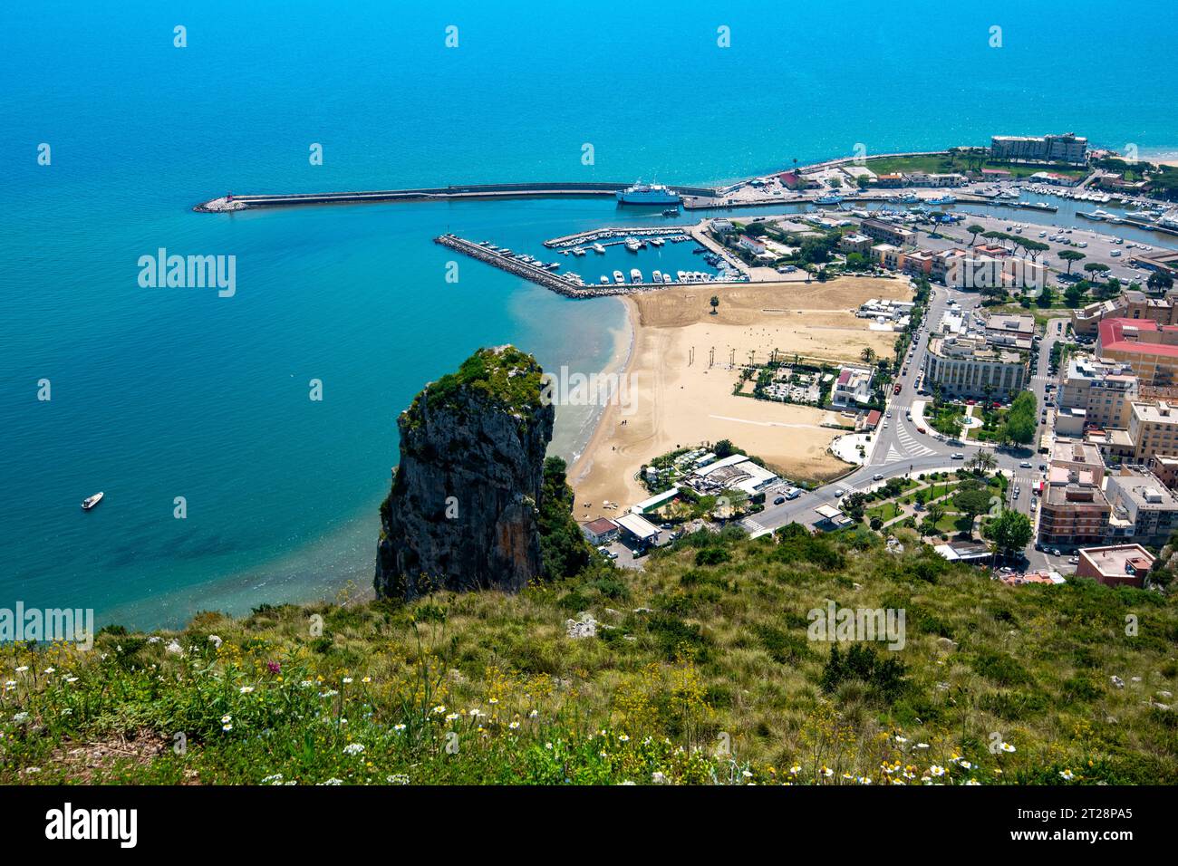 Terracina aerial hi-res stock photography and images - Alamy