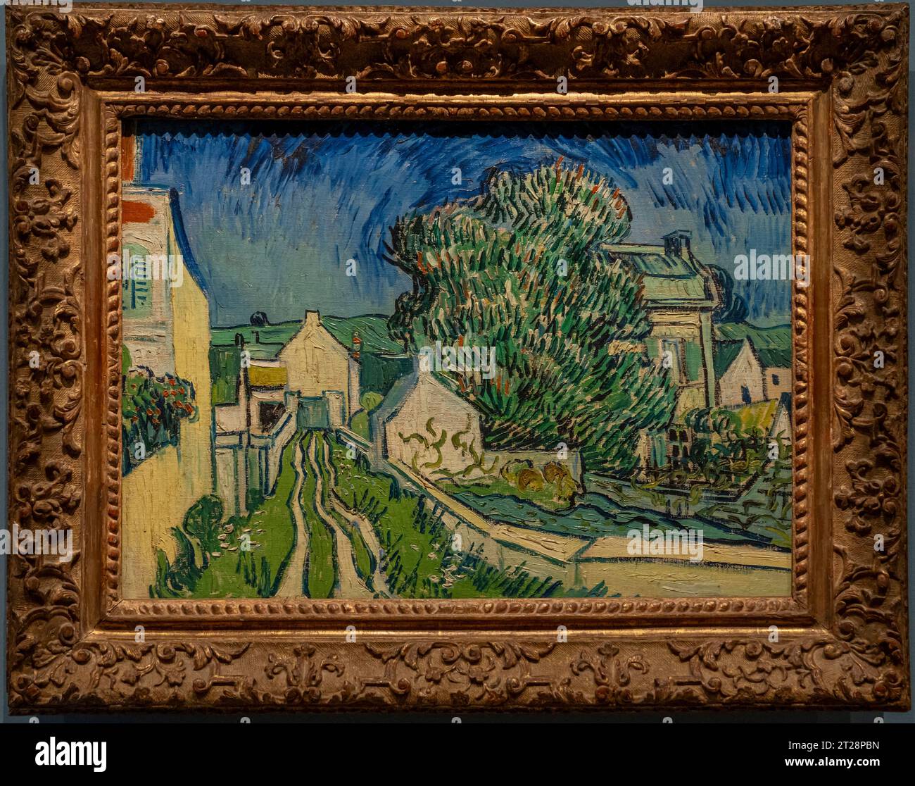 Paris, France - 10 08 2023: Orsay Museum. Father Pilon's house painted ...